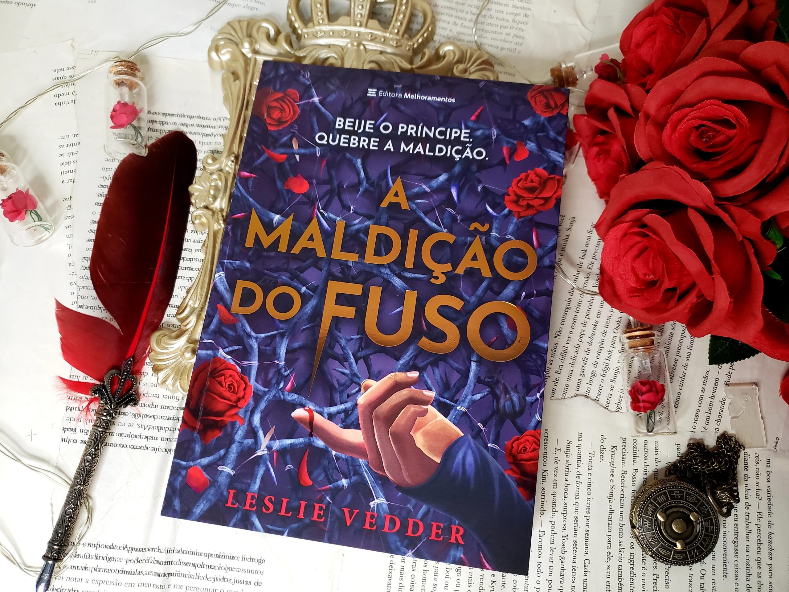 RESENHA DO LIVRO A MALDIÇÃO DO FUSO DE LESLIE VEDDERCoisas de Mineira